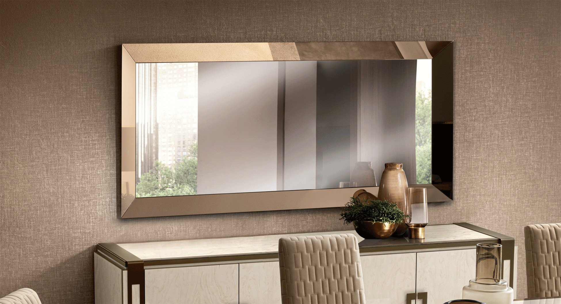 Poesia Buffet mirror, Entertainment Centers, Wallunits