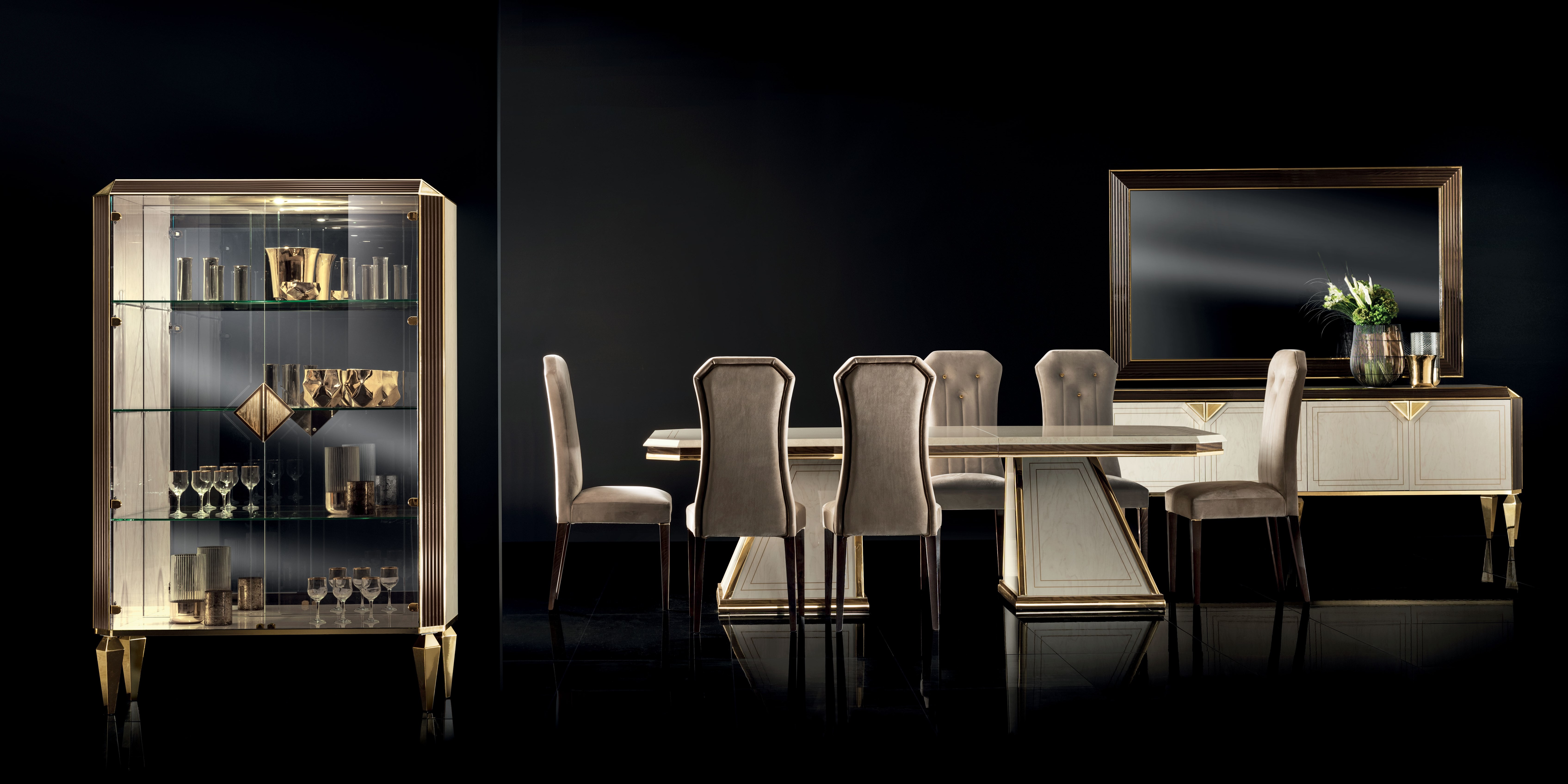 Diamante Dining Chair by Arredoclassic, Chairs, Dining Room Furniture