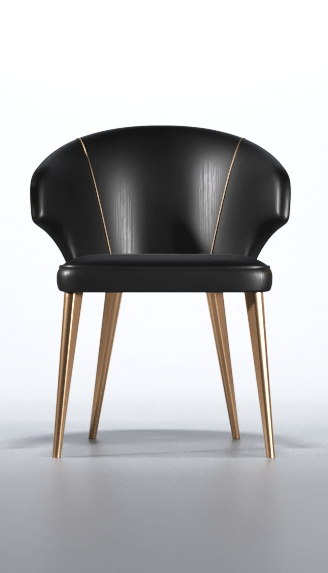 Wave Chair Dark grey, Dining Room, Clearance