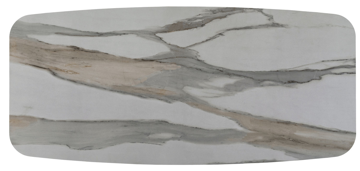 Elite WHITE Dining table, Marble-Look Tables, Dining Room Furniture