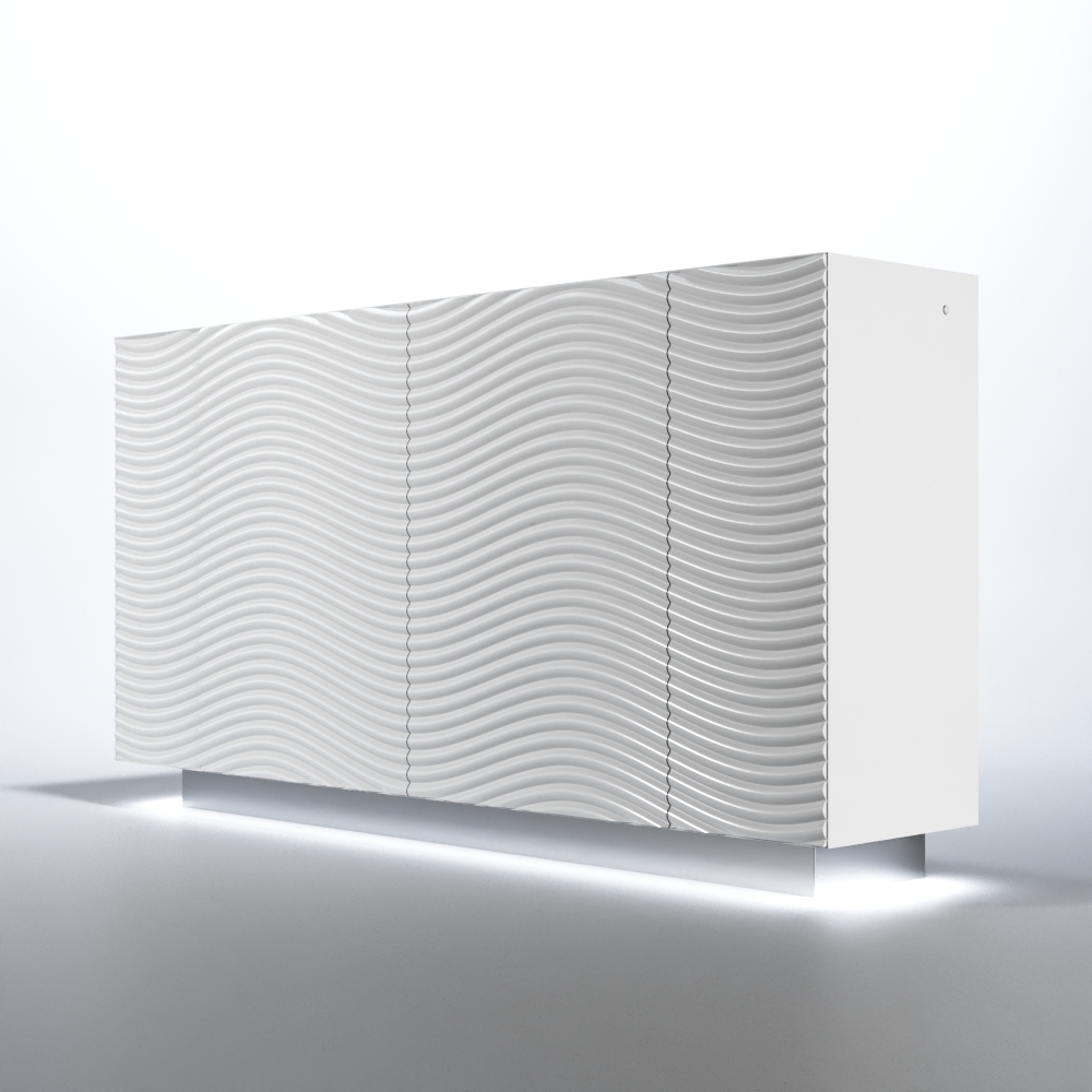 Wave Dining White, Modern Dining Room Sets, Dining Room Furniture